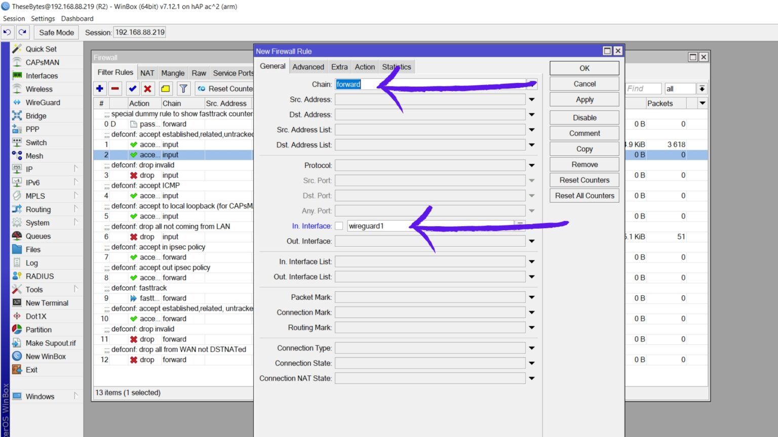 Mikrotik Site To Site WireGuard VPN Setup - TheseBytes